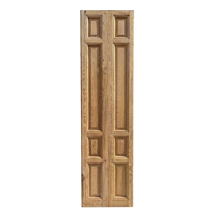 Contraventanas antiguas de madera recuperadas